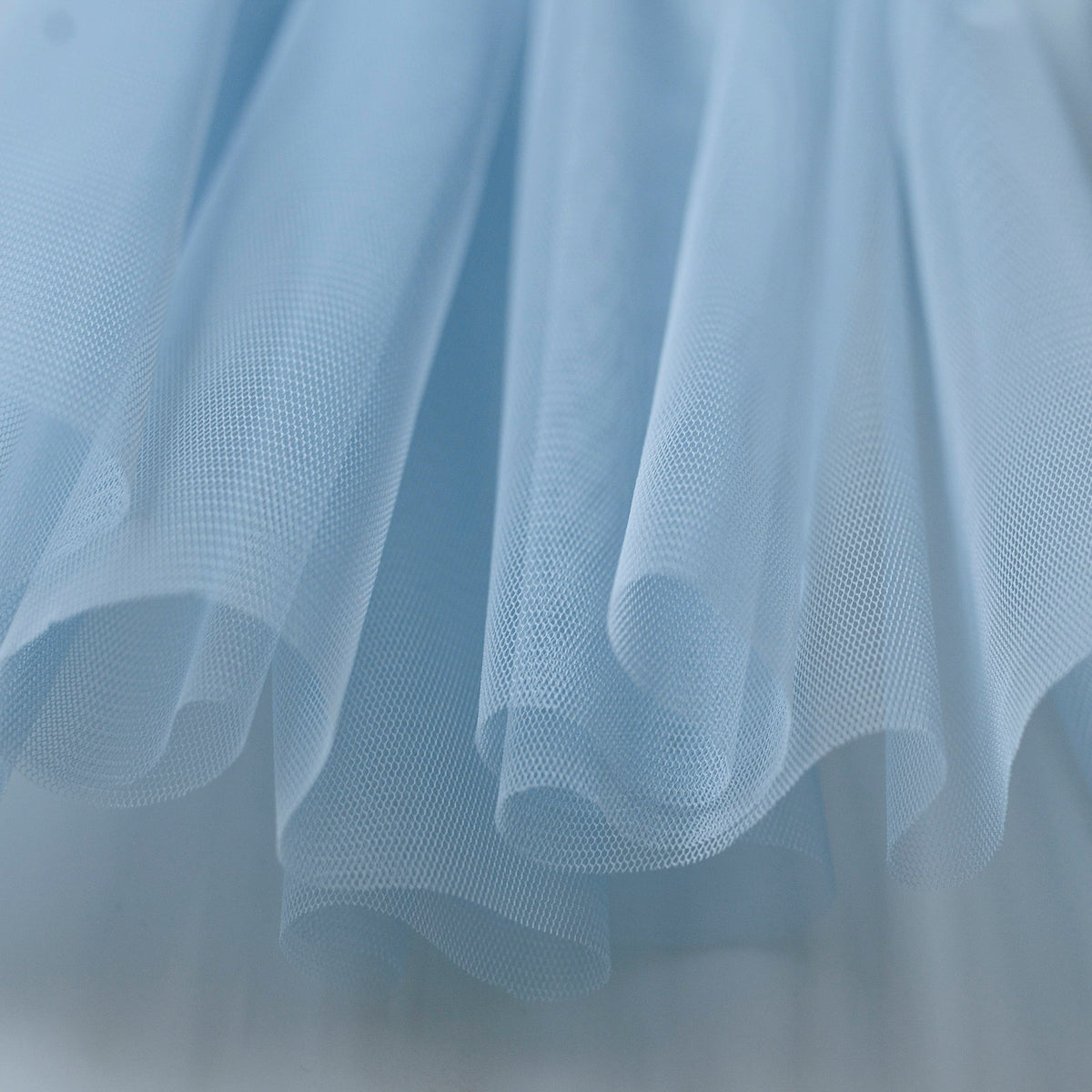 Soft Tulle Fabric 150cm Wide - Pastel Blue – On Trend Fabrics